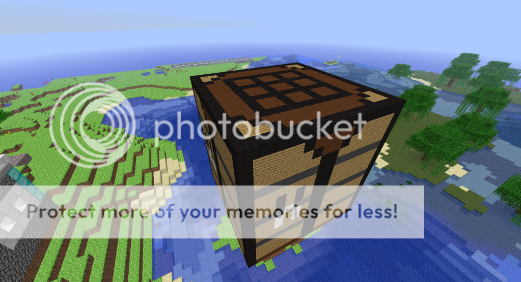 Giant Crafting Table! - Creative Mode - Minecraft: Java Edition ...