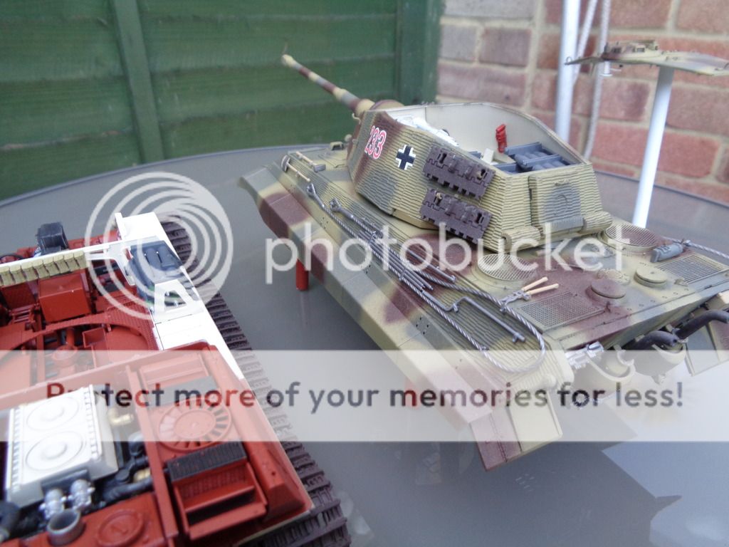 Takom King Tiger - open hull - Ready for Inspection - Armour ...