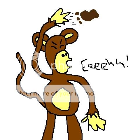 Monkey Throwing Poop Animated Gifs | Photobucket