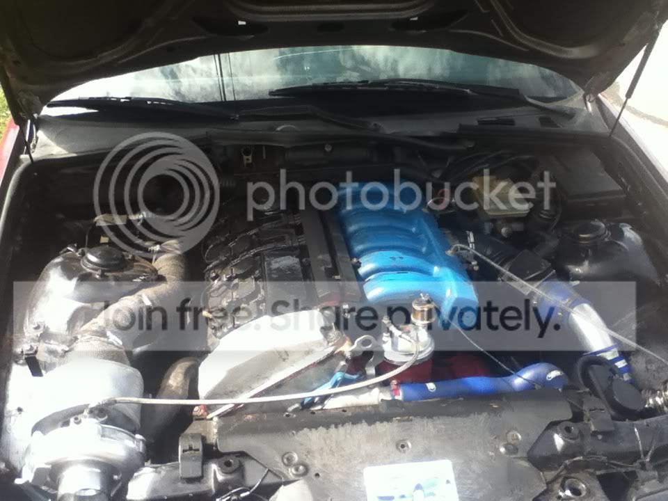 E36 top mount turbo