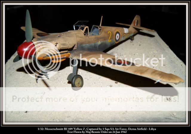 The SAAF Forum • View topic - 1 Sqn SAAF WW2: Me BF-109: COMPLETED